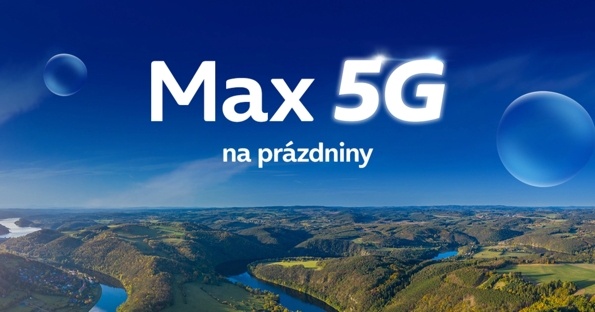 O2 Modrý blog - Prázdniny na maximum: plná 5G rychlost zdarma pro všechny
